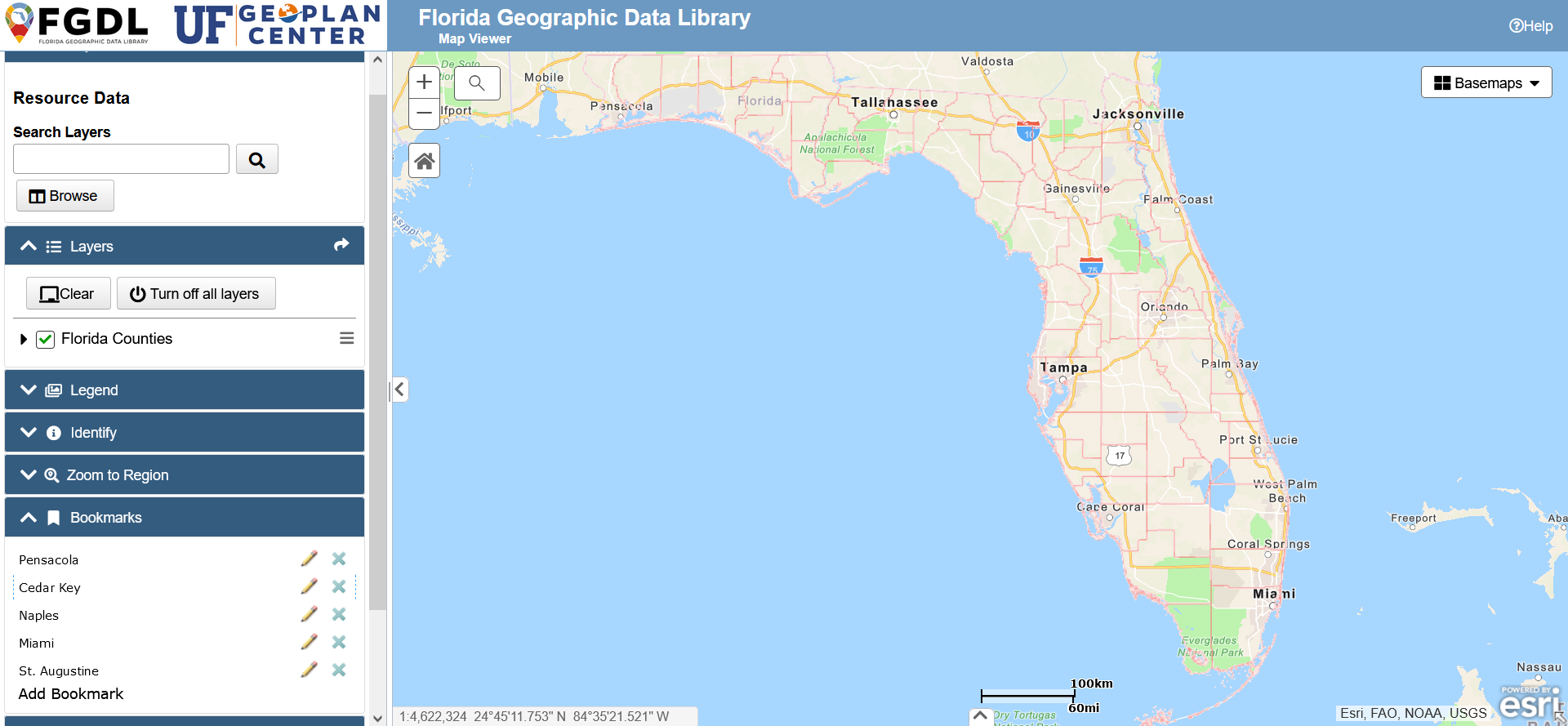 Tutorials – Florida Geographic Data Library